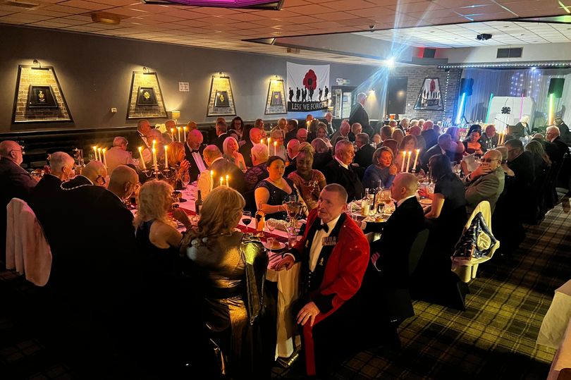 Veteran's charity host highly successful regimental dinner in Airdrie