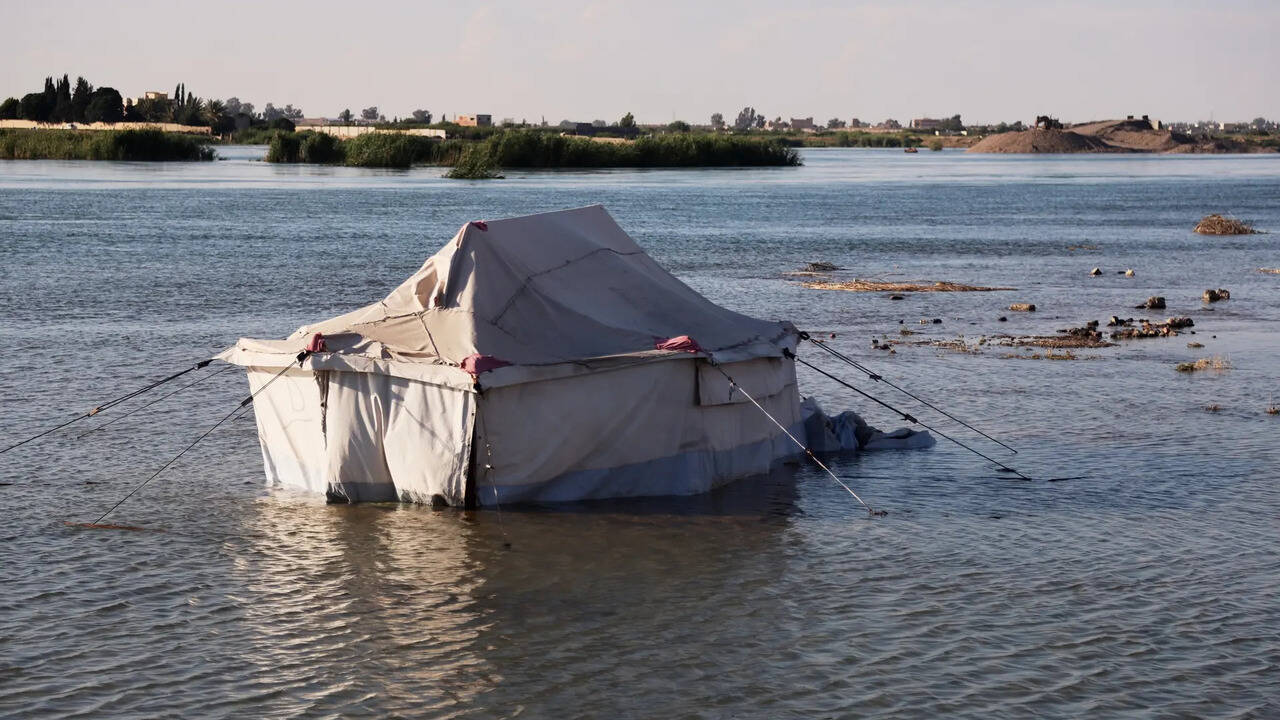 Flooding from Euphrates River causes evacuations and damage in Syria