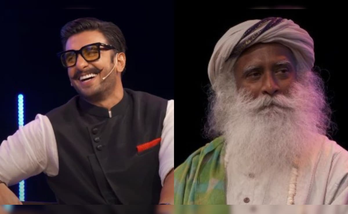 Ranveer Singh's old clip asking Sadhguru about 'purpose of life' goes ...