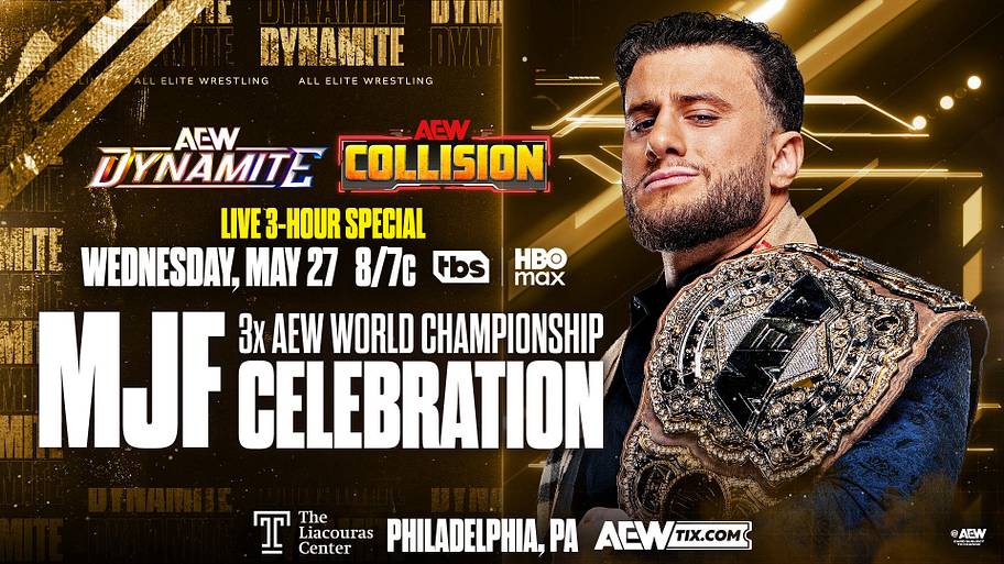 AEW Dynamite & Collision (5/27/26): Start time, match card, how to ...