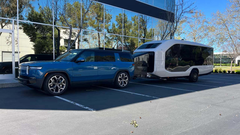 I tried the future of EV camping in the Pebble Flow