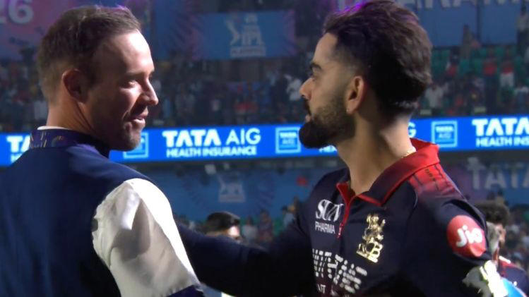 Watch: Virat Kohli and AB de Villiers' heartwarming moment melts fans ...