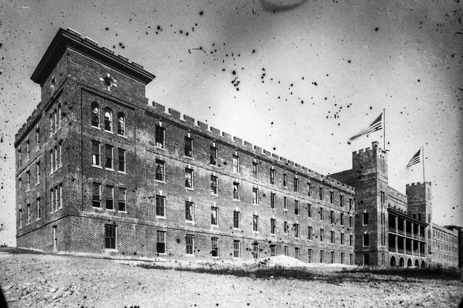 Crumbling campus was longtime military institute, then Japanese school