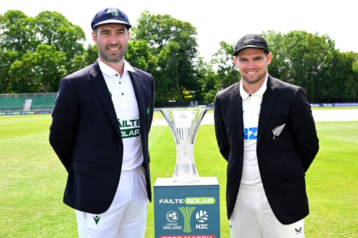 Ireland vs New Zealand live cricket score, only test, day 1: Follow ...