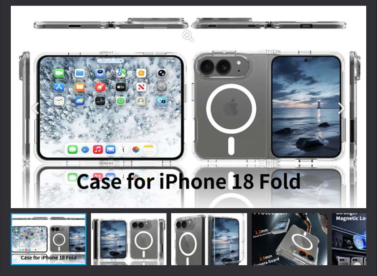 Apple's iPhone Ultra Fold spotted in case leaks: See what it looks like