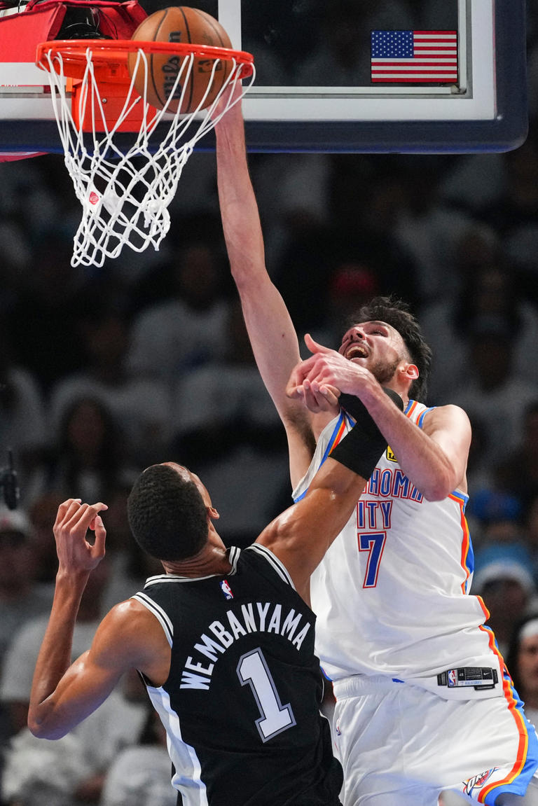 Victor Wembanyama held to series-low 20 points, Spurs fall in Game 5 of ...