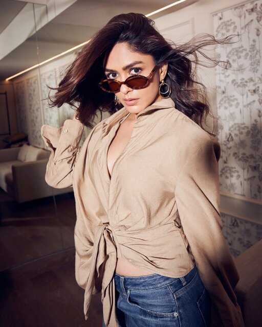 Photos: Mrunal Thakur spotted sporting a bold look—check out the photos.