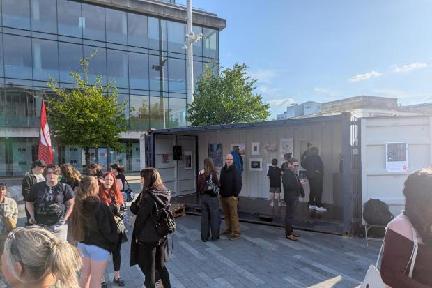 Southampton student wins people's choice award at city art exhibition