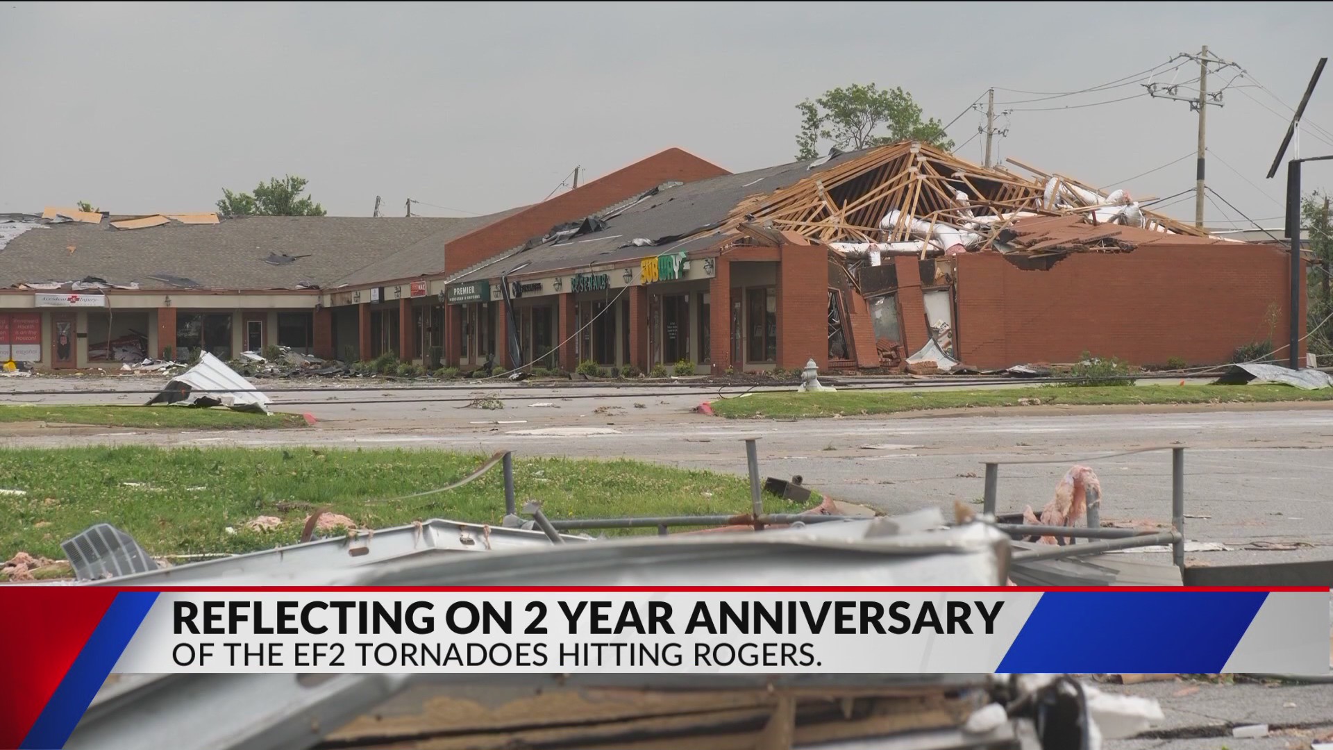 City of Rogers reflects on 2 year anniversary of EF2 tornado