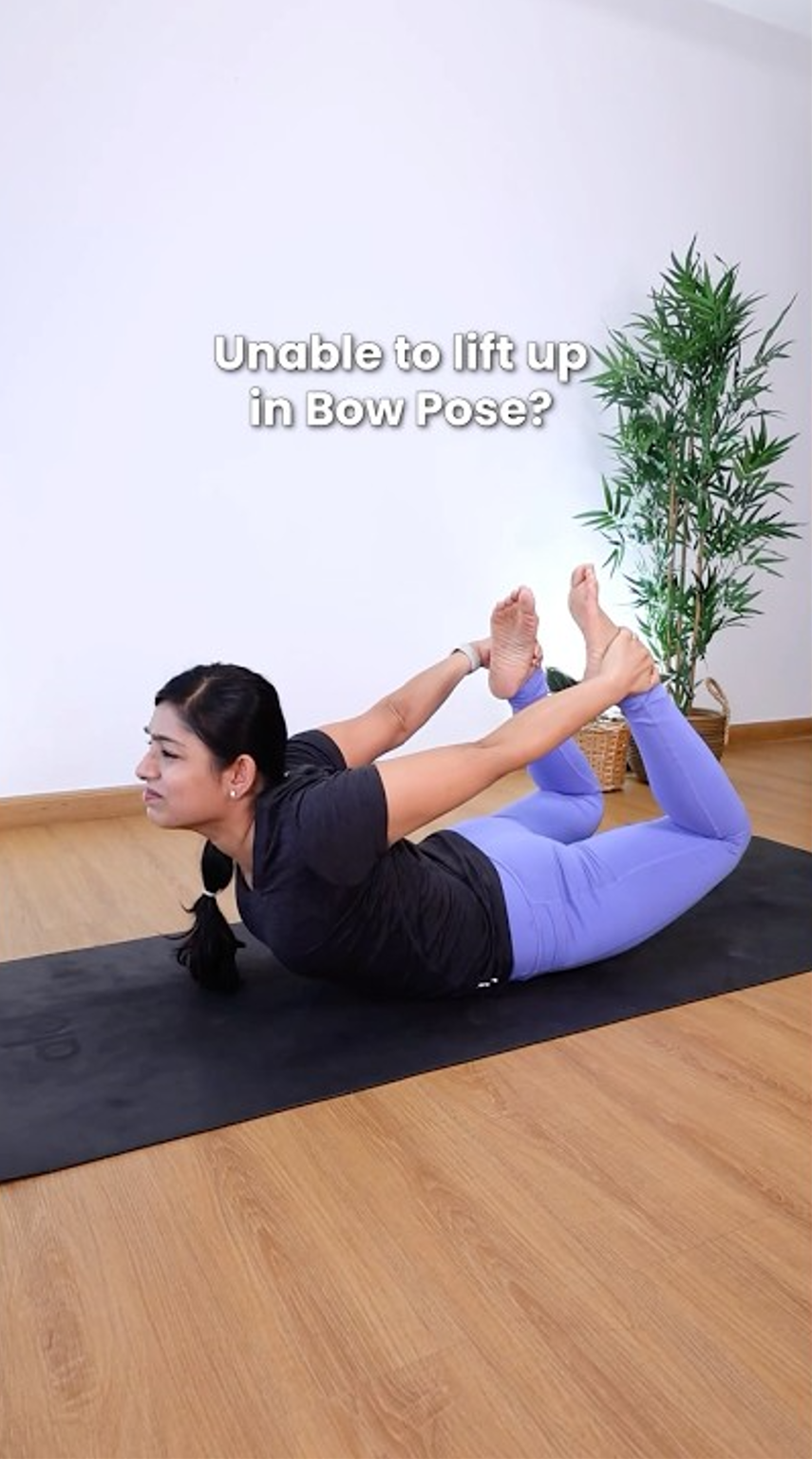 Struggling with bow pose? Try these 3 simple tricks