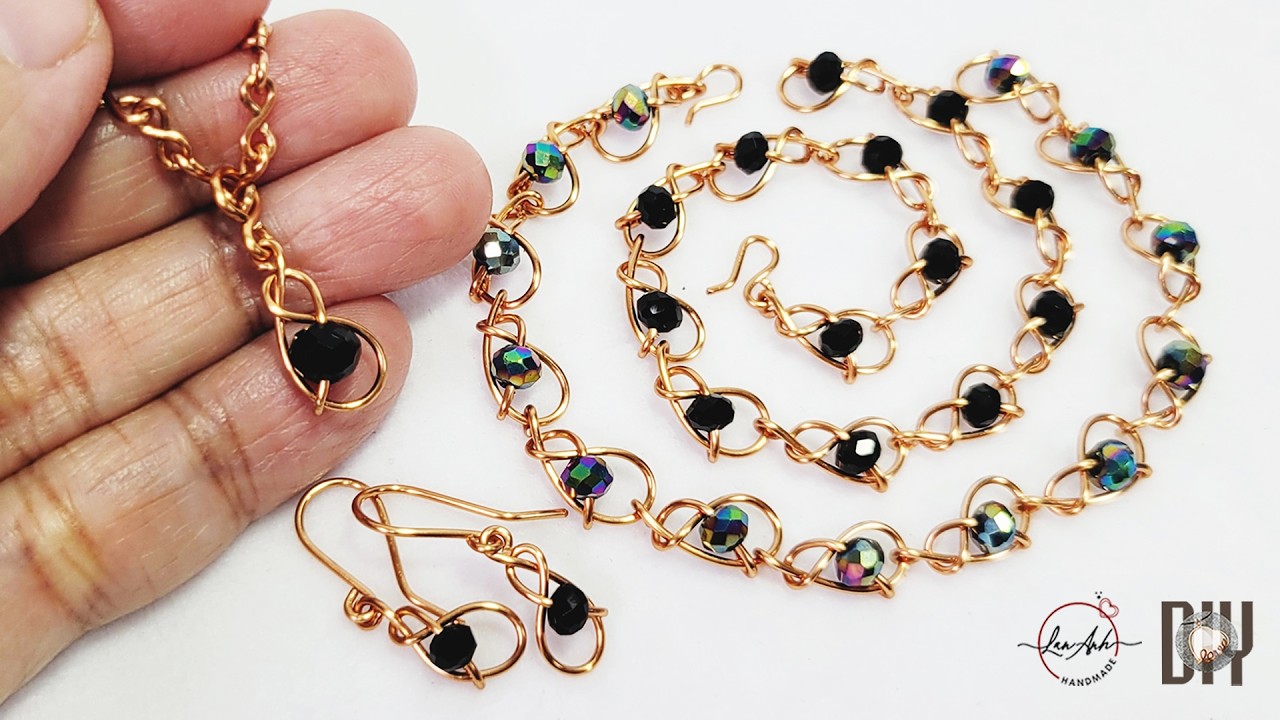 Simple chain link to create bracelets, pendants or earrings | DIY ...
