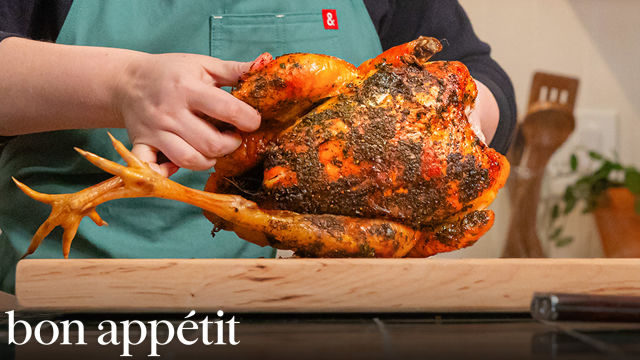 How a master French chef makes roast chicken at home