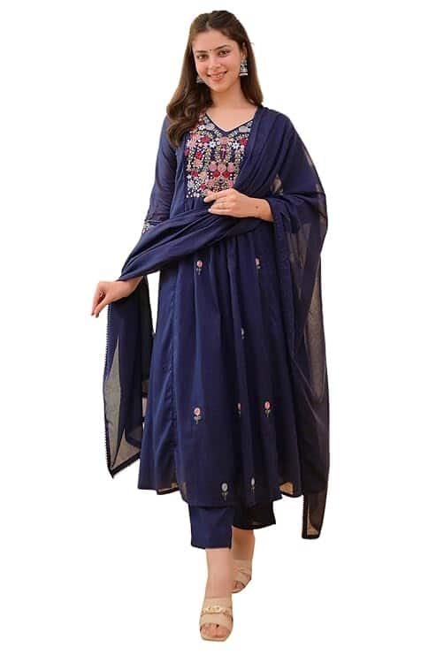 Best anarkali kurta sets for women on Amazon for elegant ethnic style