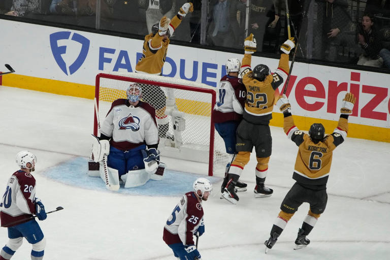 Golden Knights sweep Avalanche to advance to third Stanley Cup Final in ...