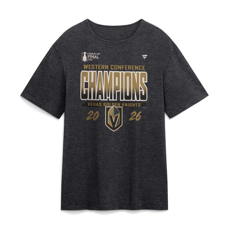 Shop Vegas Golden Knights 2026 Stanley Cup merch: Western Conference ...