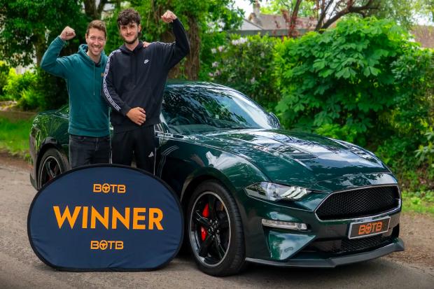 Dorset courier driver bags £45k car in competition he didn’t know he ...