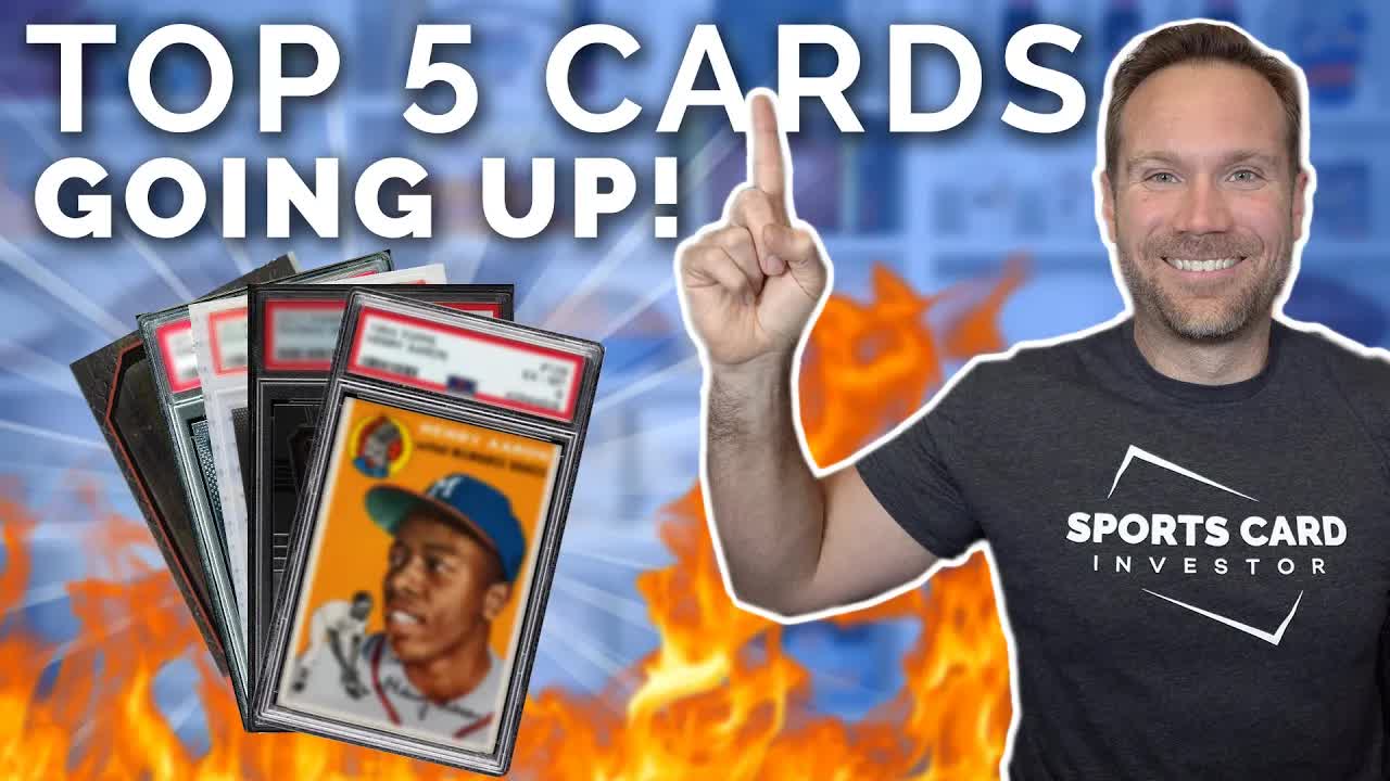 Top 5 sports cards going up! 🔥📈