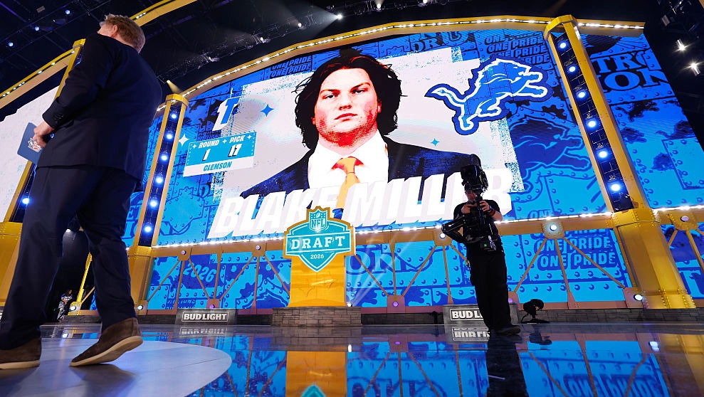 Lions open OTAs with rookie Blake Miller in key tackle role