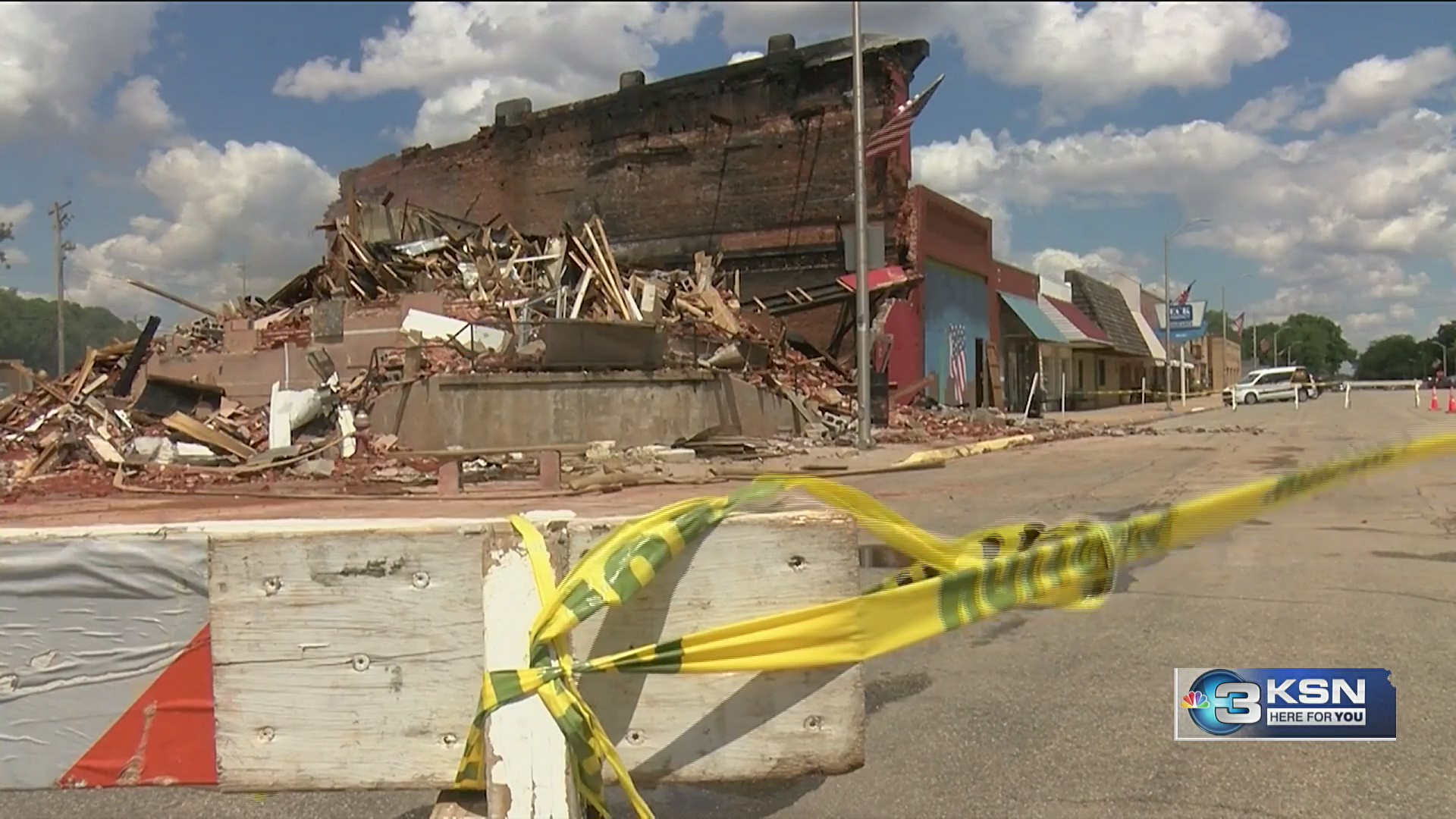 Fire destroys downtown Attica buildings