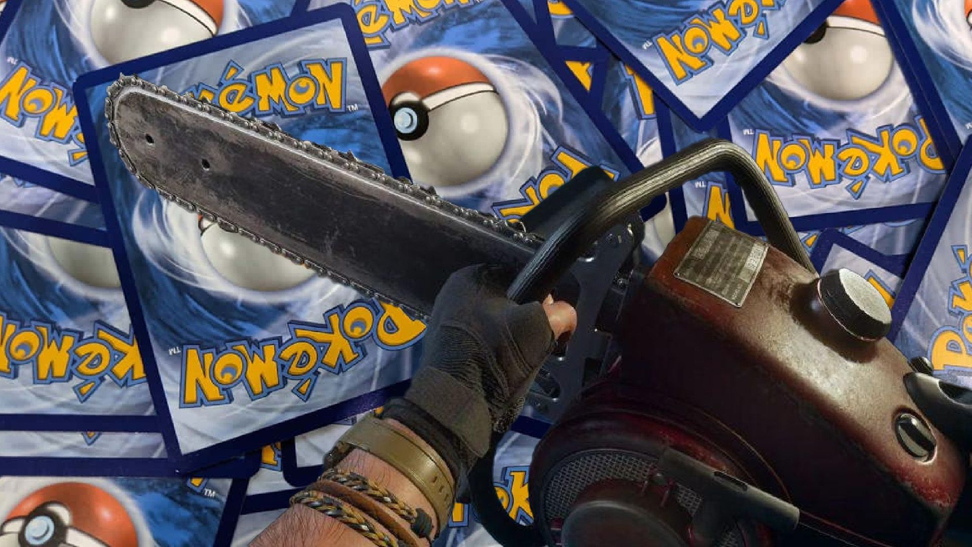Florida man accused of using chainsaw to steal Pokemon cards