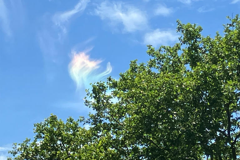 'Fire rainbow' phenom spotted in the skies over NJ and MSG