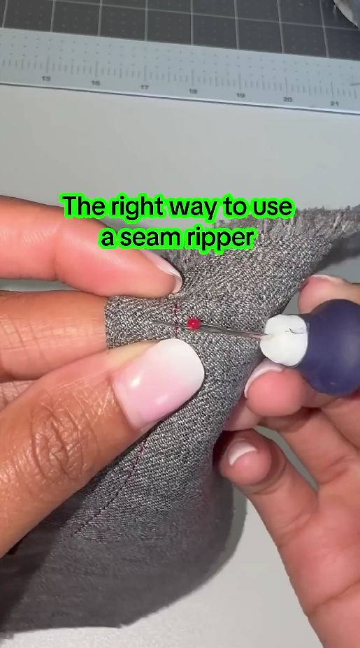 Master Seam Ripper Use In Simple Sewing Steps