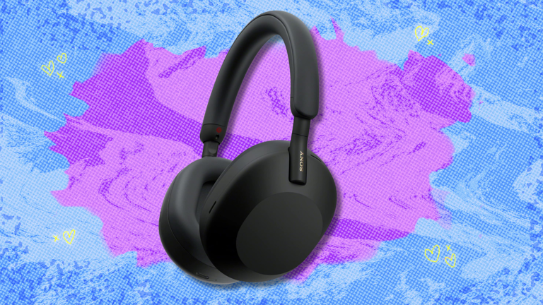 Dive into your favorite songs with 38% off the Sony XM5 headphones