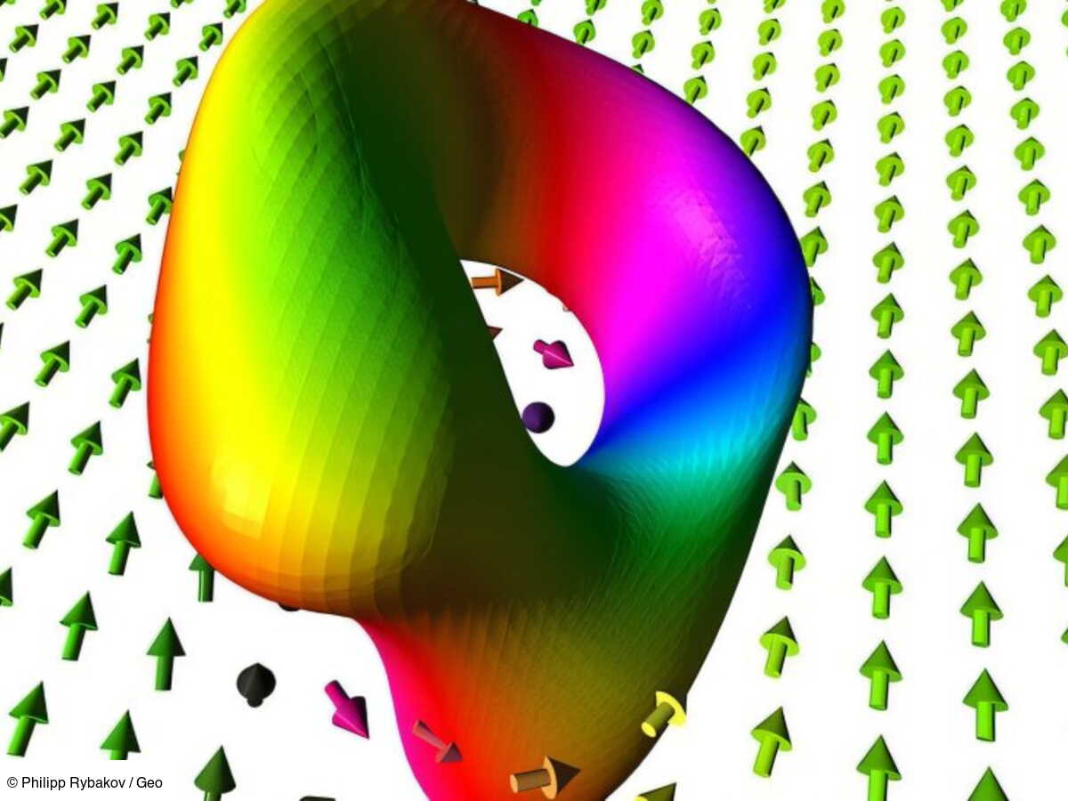 Voir l'invisible : une structure magnétique en 3D observée pour la ...
