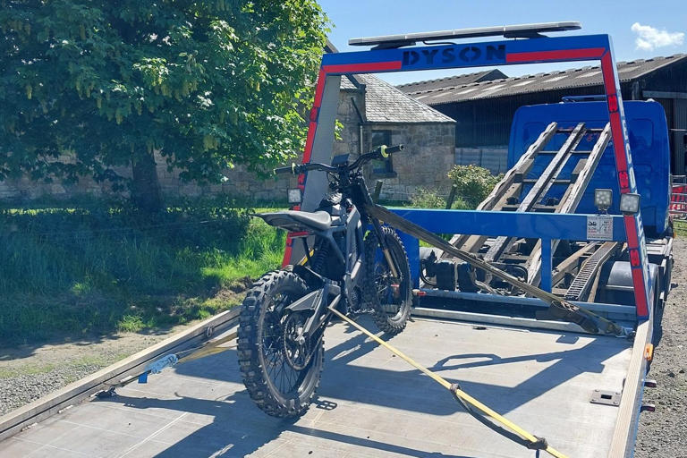 Police charge two and seize e-bike in Falkirk village as crackdown on ...