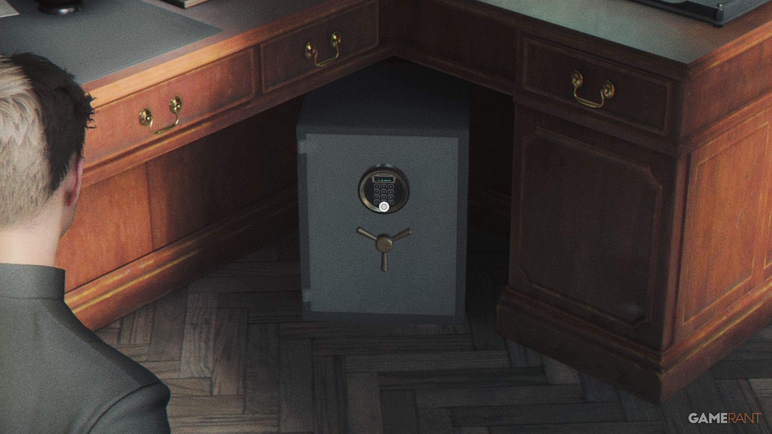 Hotel manager's office safe code in 007 First Light