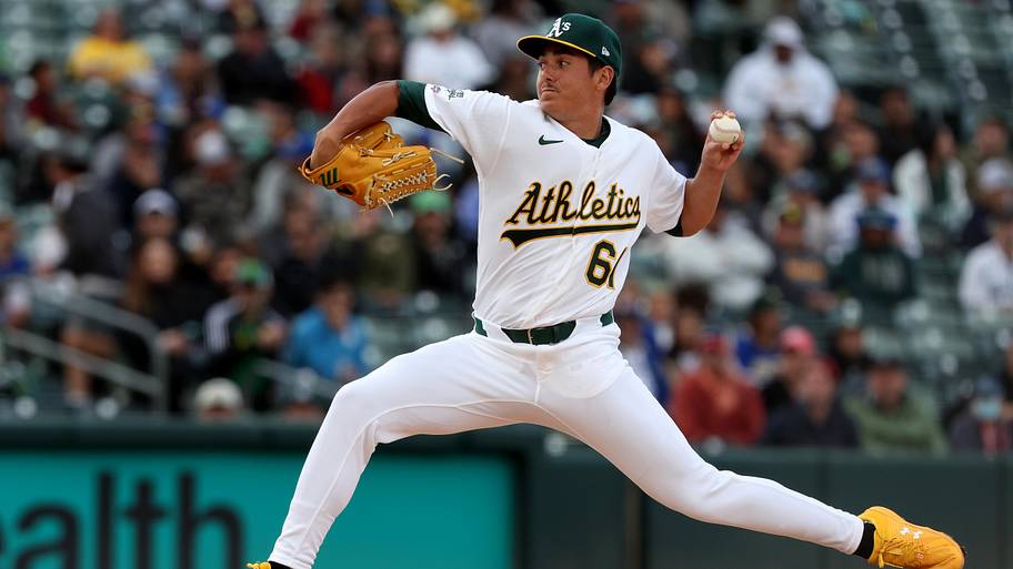 Gage Jump's MLB debut unravels after strong first inning for A's prospect
