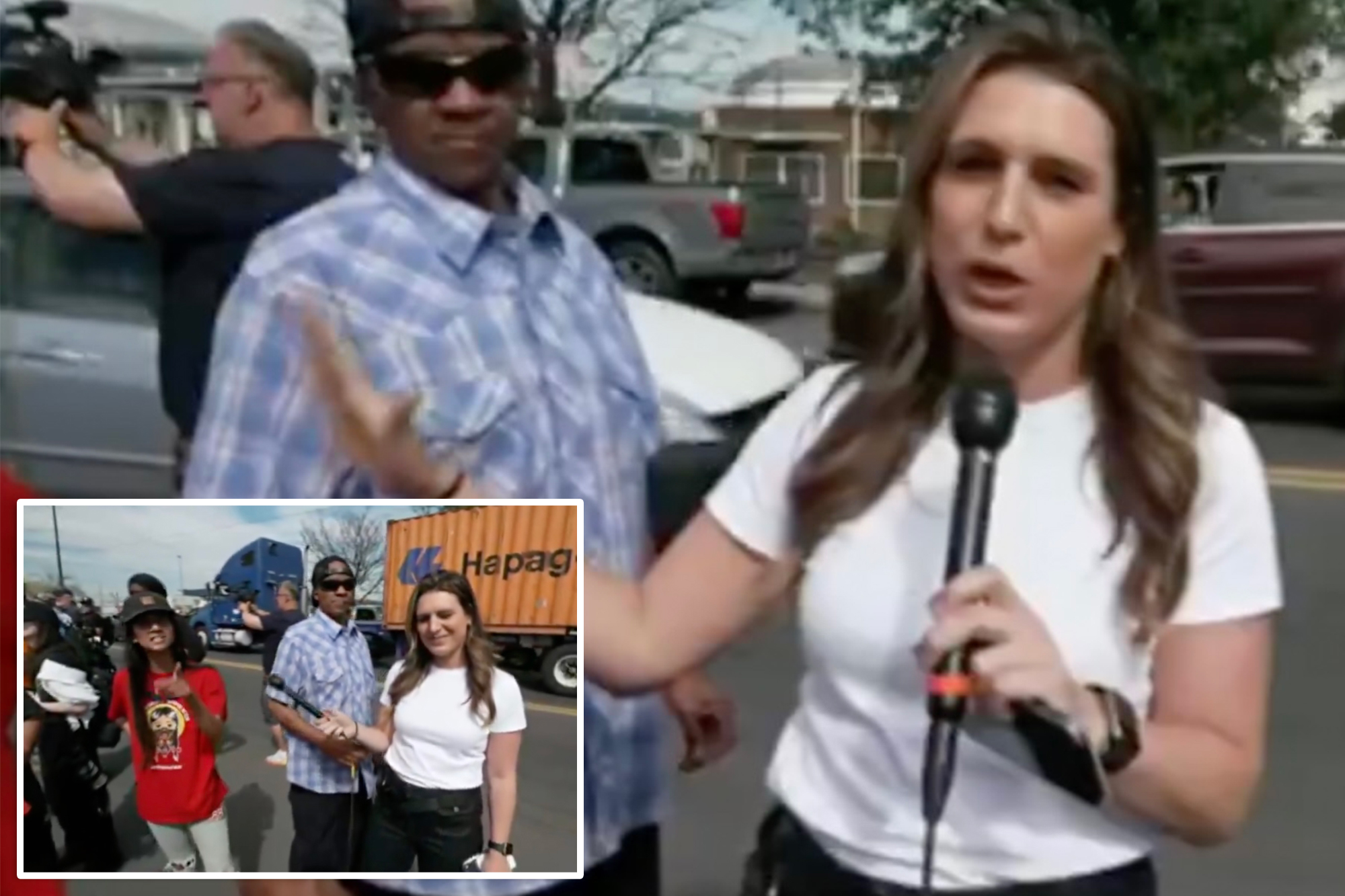Fox News reporter’s searing response to foul-mouthed anti-ICE protester ...