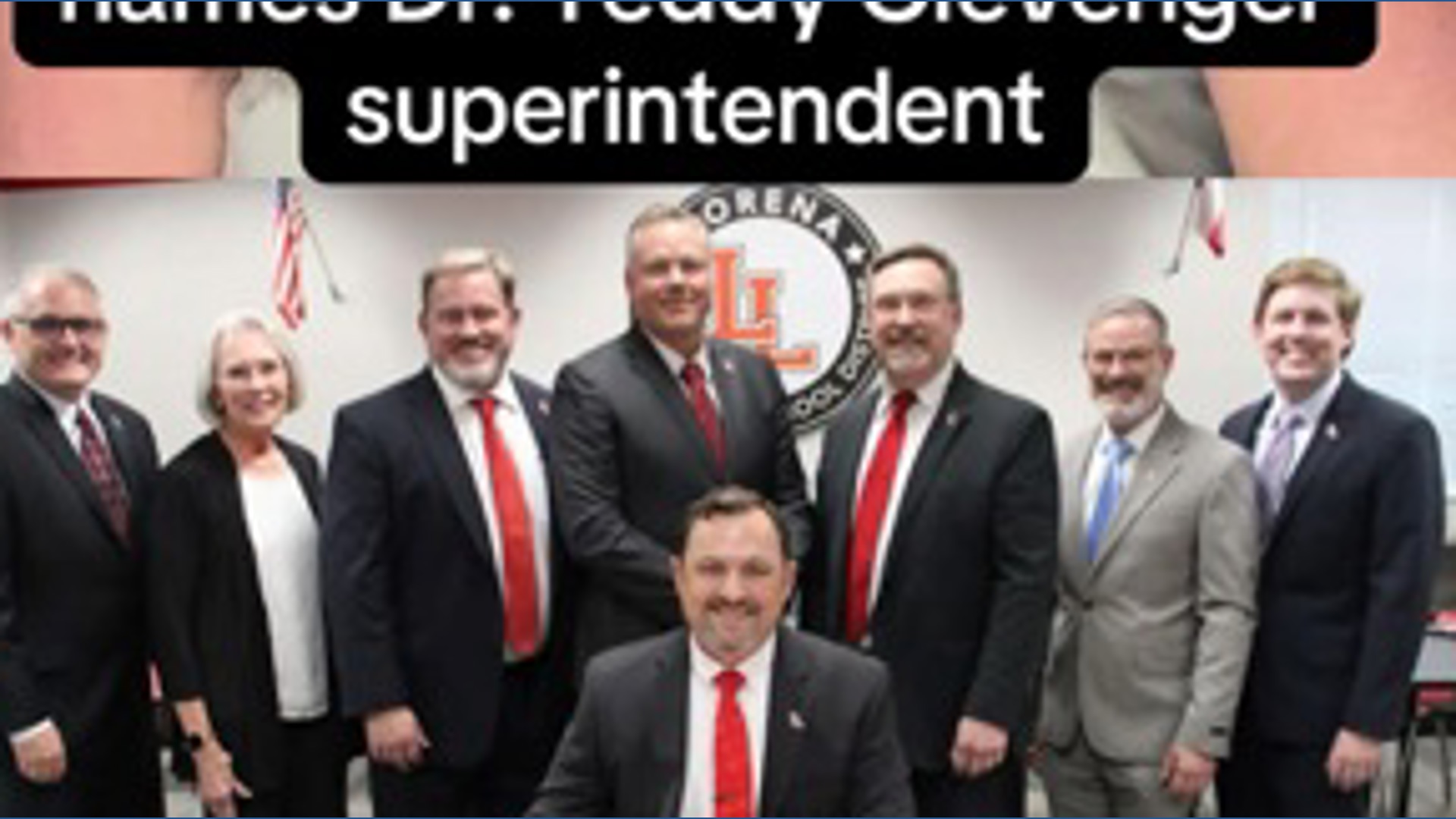 Lorena ISD officially names Dr. Teddy Clevenger superintendent