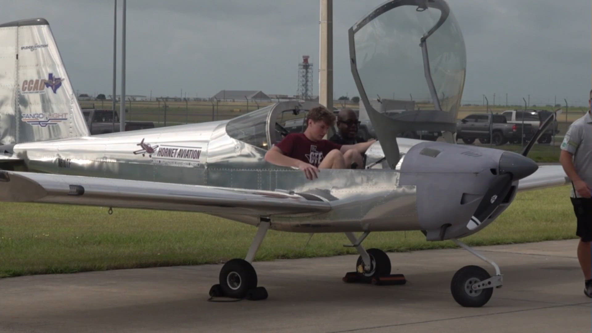 Student-built aircraft makes history at Flour Bluff ISD