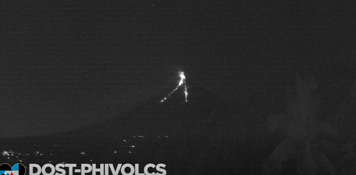 Mayon Volcano logged more rockfalls, sulfur dioxide emission in past 24 ...