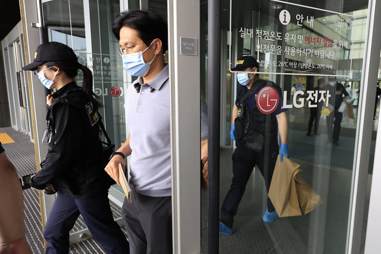 Subcontractor stabs two LG Electronics employees