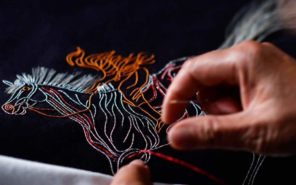 Why embroidery is the new self-care ritual