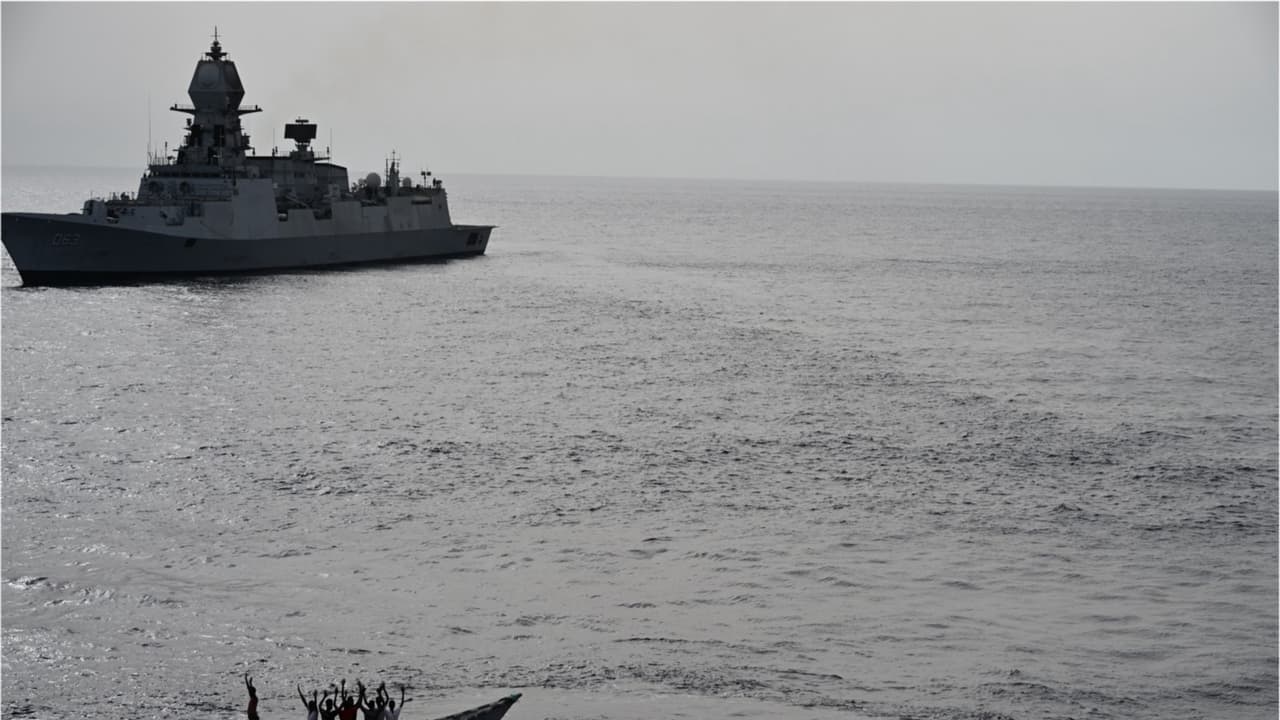Indian Navy's INS Kolkata thwarts piracy bid in Western Indian Ocean