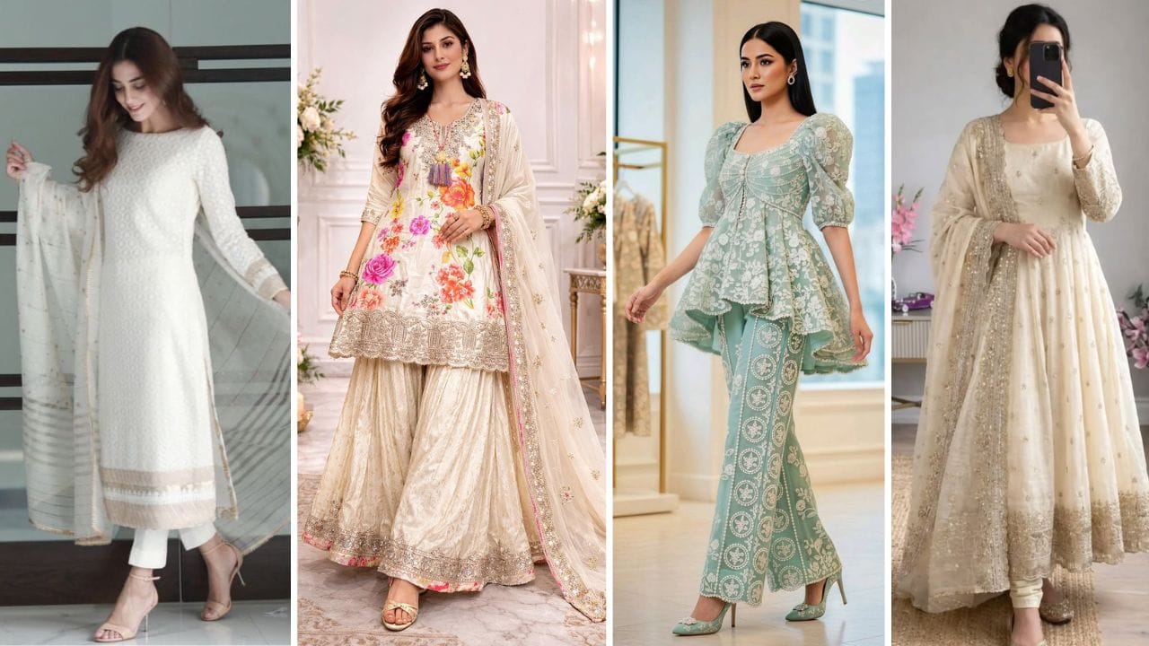 Eid dressing ideas: Chic Pakistani suit designs with modern festive ...