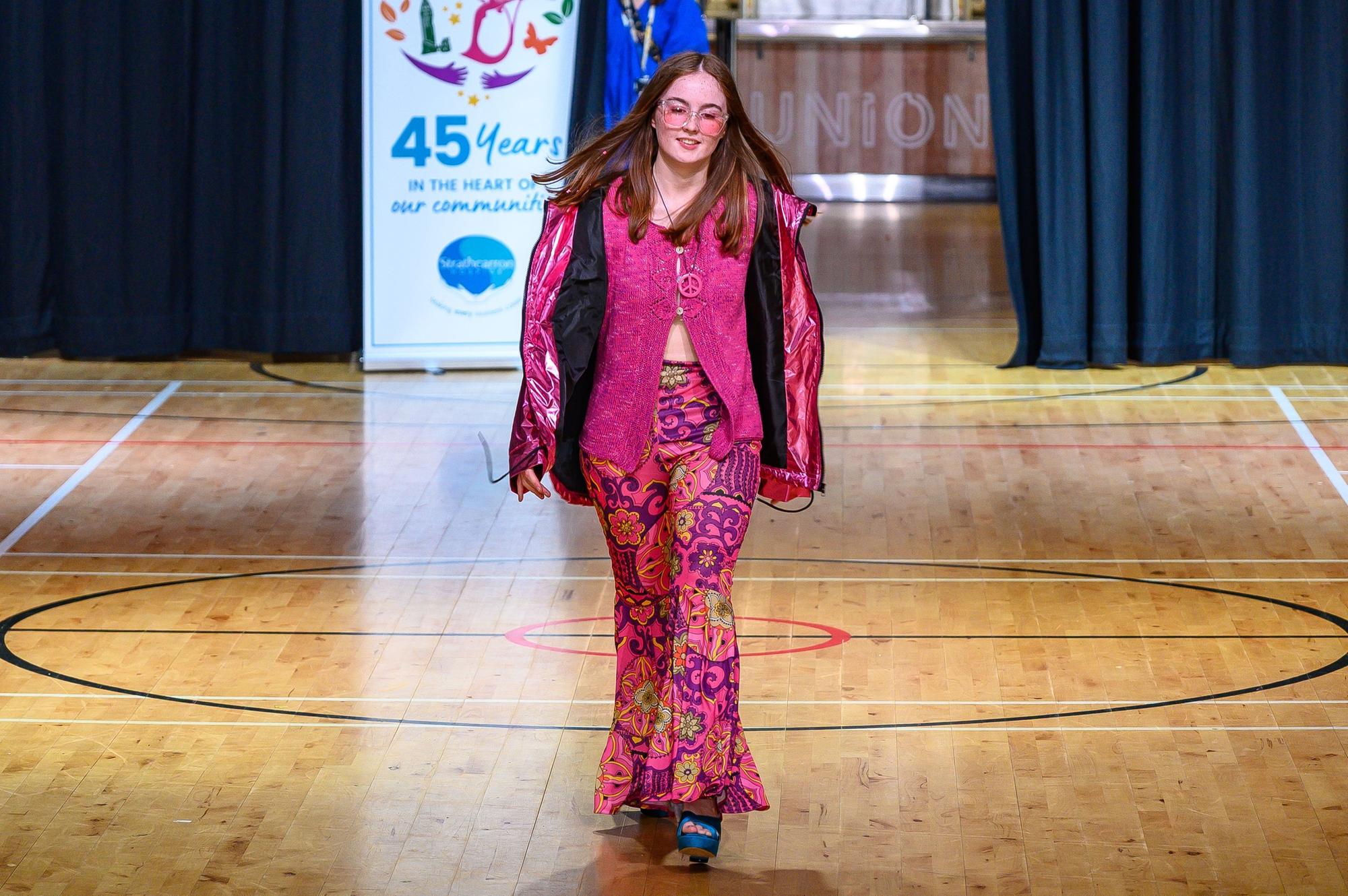 In pictures: Retro proves a hit in Larbert High's pre-loved fashion ...