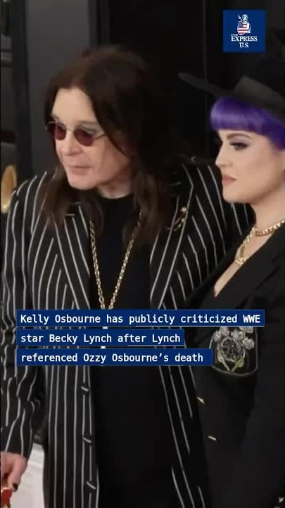 Kelly Osbourne blasts WWE star Becky Lynch over Ozzy jab