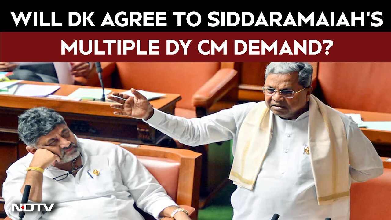 Siddaramaiah pushing for multiple deputy chief ministers, will DK ...