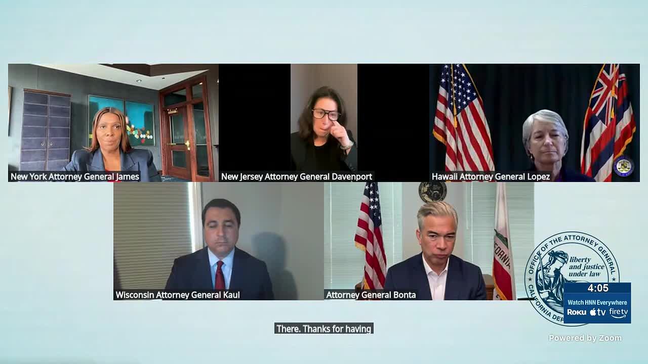 Hawaii AG defends office after Vance Medicaid criticism