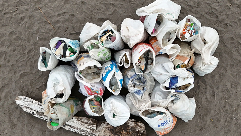 Food and drink plastics top global marine litter, study finds