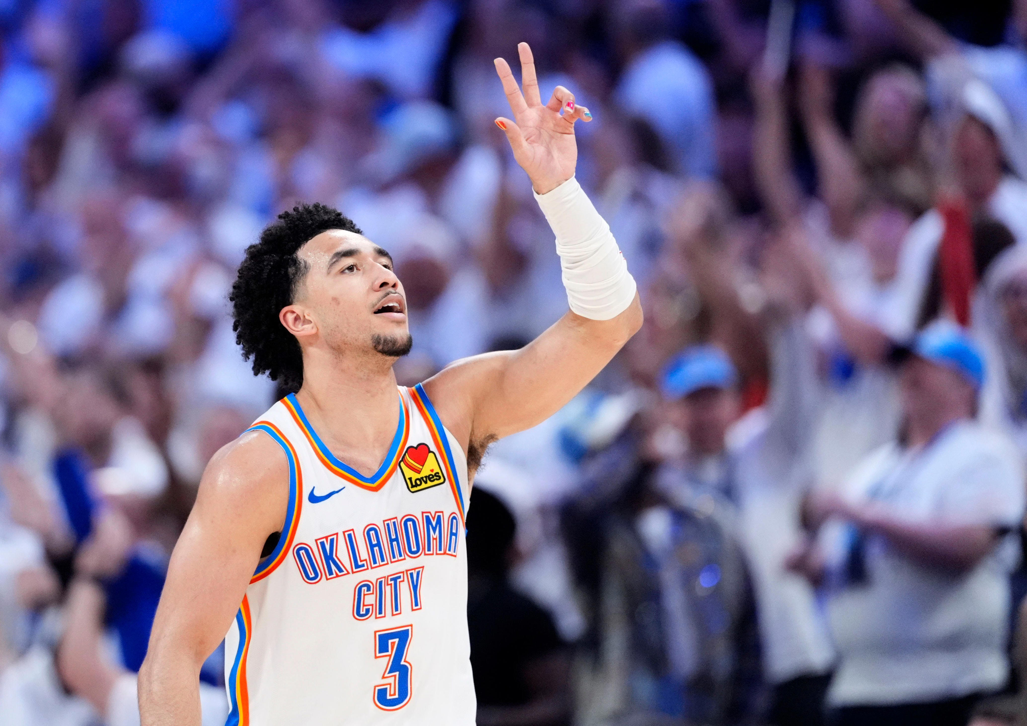 Jared McCain's move into Thunder starting lineup sets tone for Game 5 ...