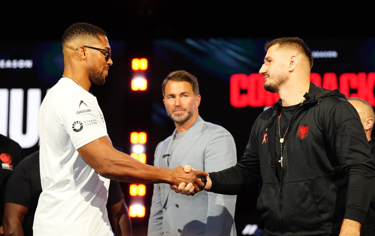 Joshua fight to take place in different city after initial Riyadh news