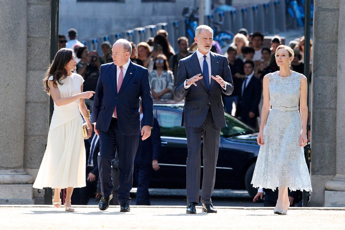 Queen Letizia hosts Princess Charlene in Spain for a historic meeting