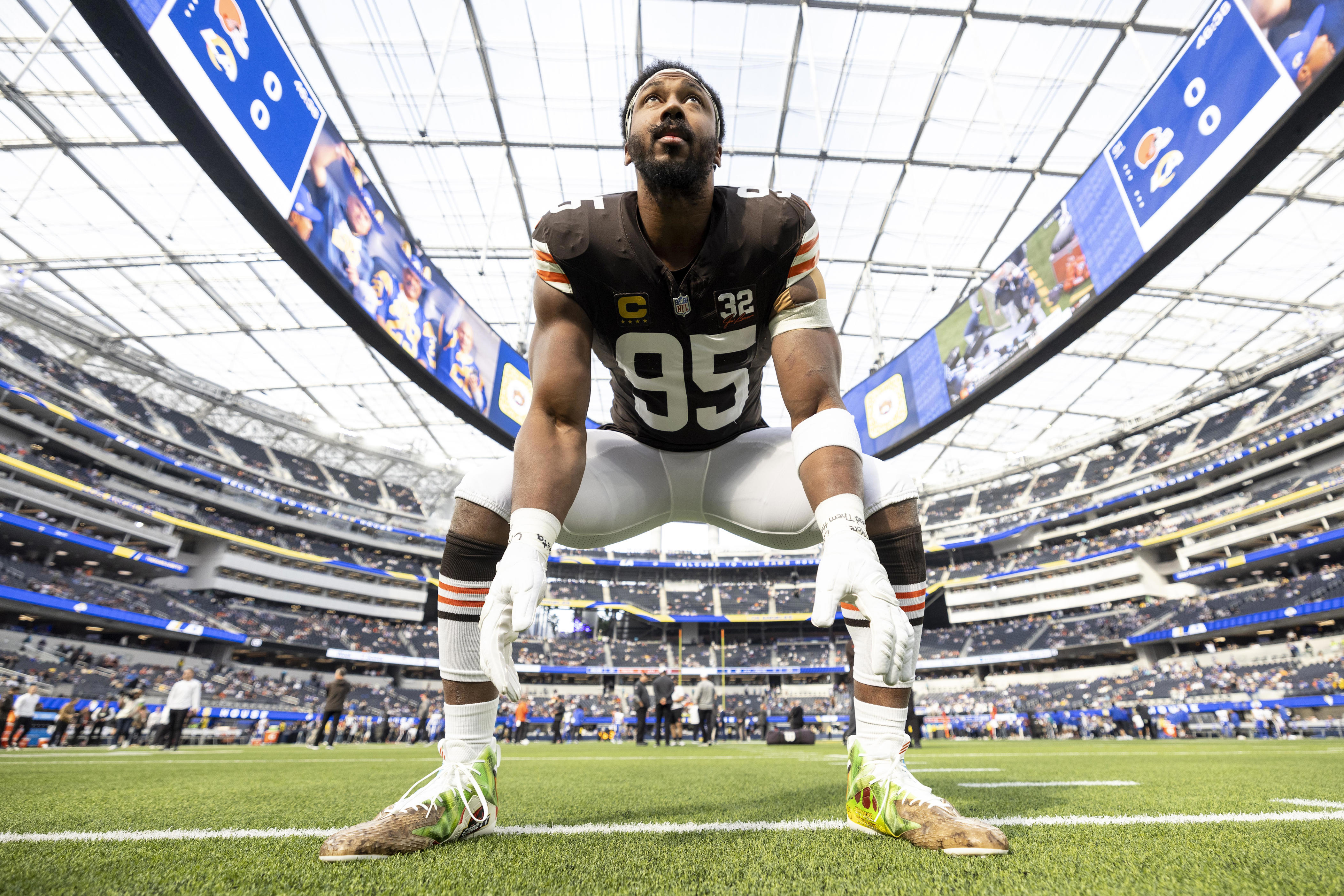 Rams trade for Myles Garrett, shaking up power balance in NFC