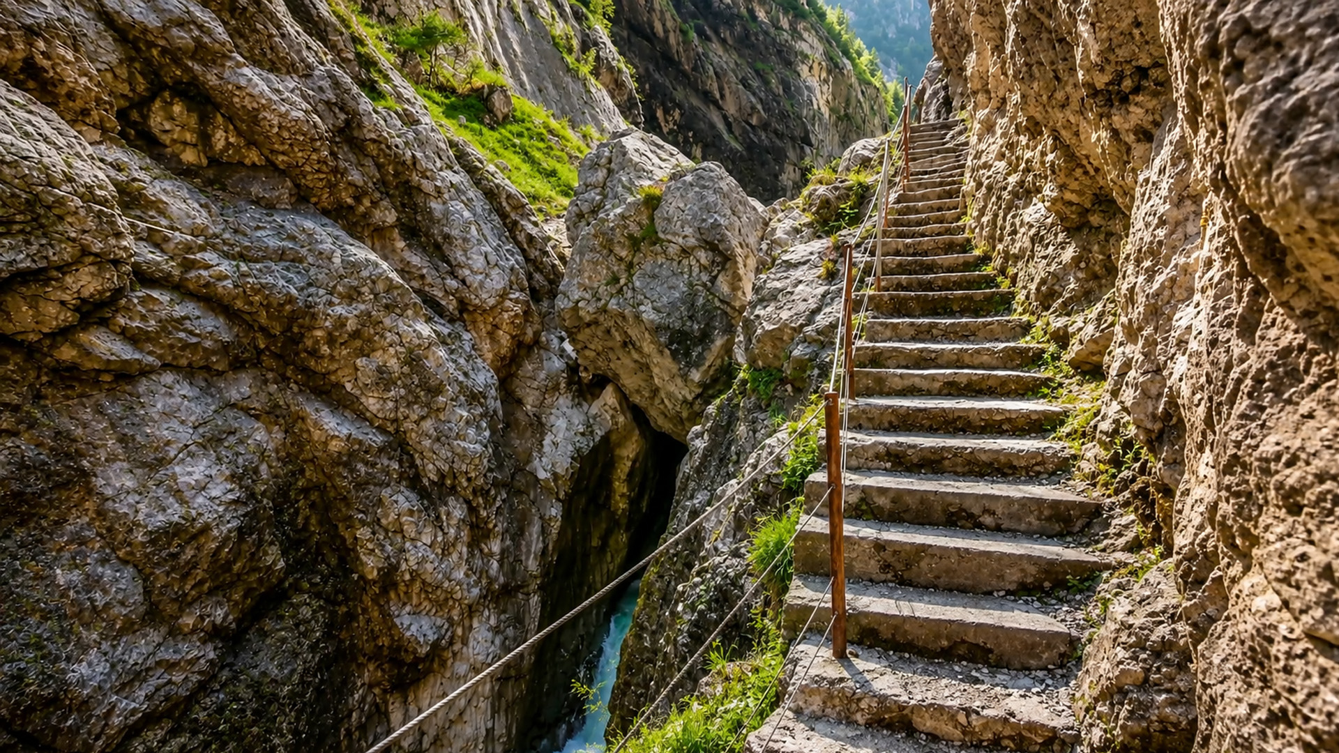 Discover Höllentalklamm near Garmisch Partenkirchen in Germany (4K)