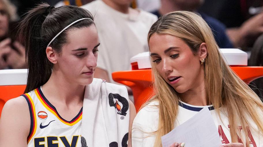 Fever's Lexie Hull dials back concern about Caitlin Clark-Stephanie ...